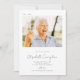 Memorial Loving Memory Elegant Simple Modern Photo Thank You Card | Zazzle