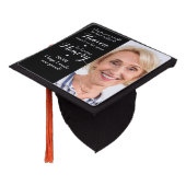 Memorial Modern Photo In Loving Memory Graduate Graduation Cap Topper ...