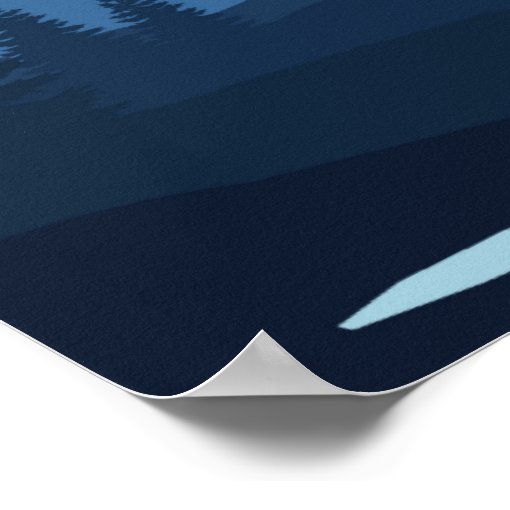 Memorial Mountains Celebration of Life Poster | Zazzle