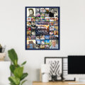 Memorial Ocean Sunset 42 Photos In Loving Memory Poster | Zazzle