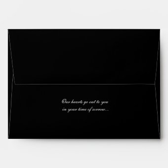 Memorial or Funeral Envelope - Mourning with Angel | Zazzle