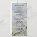 Memorial Photo Card | Springtime in Glory Poem | Zazzle
