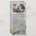 Memorial Photo Card | Springtime in Glory Poem | Zazzle