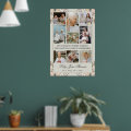 Memorial Photo Collage Funeral Sympathy Poster | Zazzle