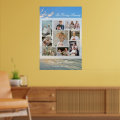 Memorial Photo Collage Funeral Sympathy Poster | Zazzle