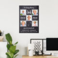 Memorial Photo Collage In Loving Memory Funeral Poster | Zazzle