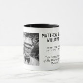 Memorial Photo Mug In Loving Memory Remembrance 2 | Zazzle