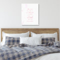 Memorial Poem Canvas Print | Zazzle