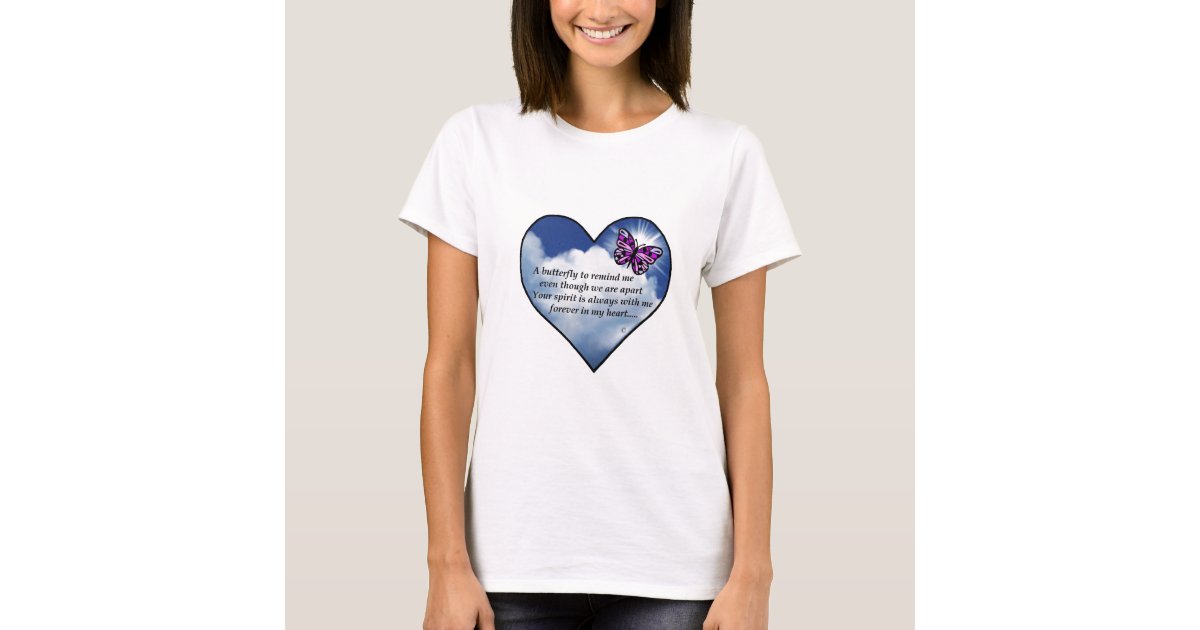 Memorial Poem T-Shirt | Zazzle