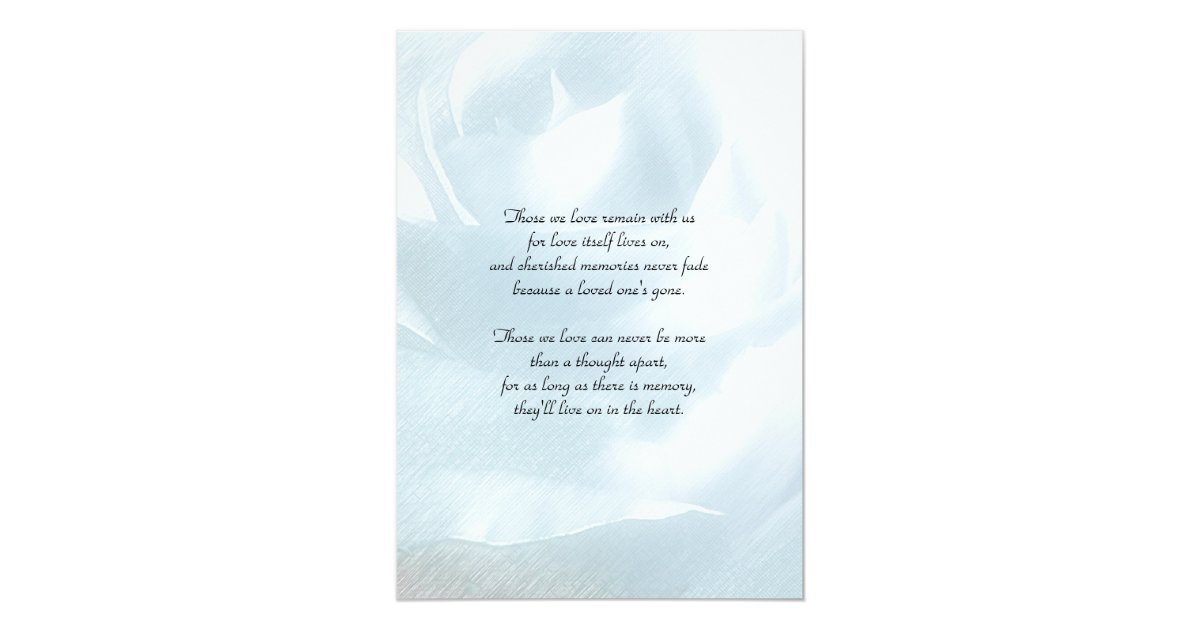 Memorial Service Announcement Examples