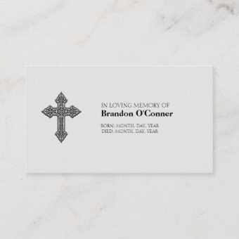 Memorial Sympathy Racehorse Prayer Card | Zazzle