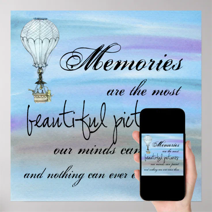 Memories Poster | Zazzle