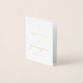 Memory eternal Greek sympathy Foil Card | Zazzle