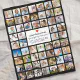 Memory Photo Collage 57 Pictures Easy Custom Gift Fleece Blanket | Zazzle