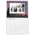 Memory Photos on Tree Photo Backgrounds Calendar | Zazzle