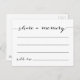 Memory Postcard | Zazzle