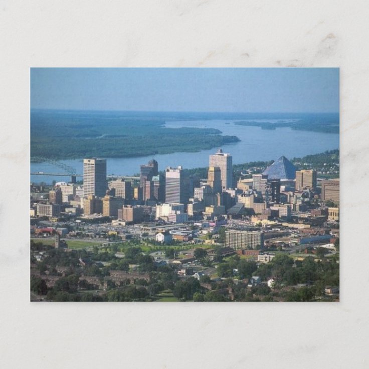 Memphis, TN Skyline Postcard | Zazzle