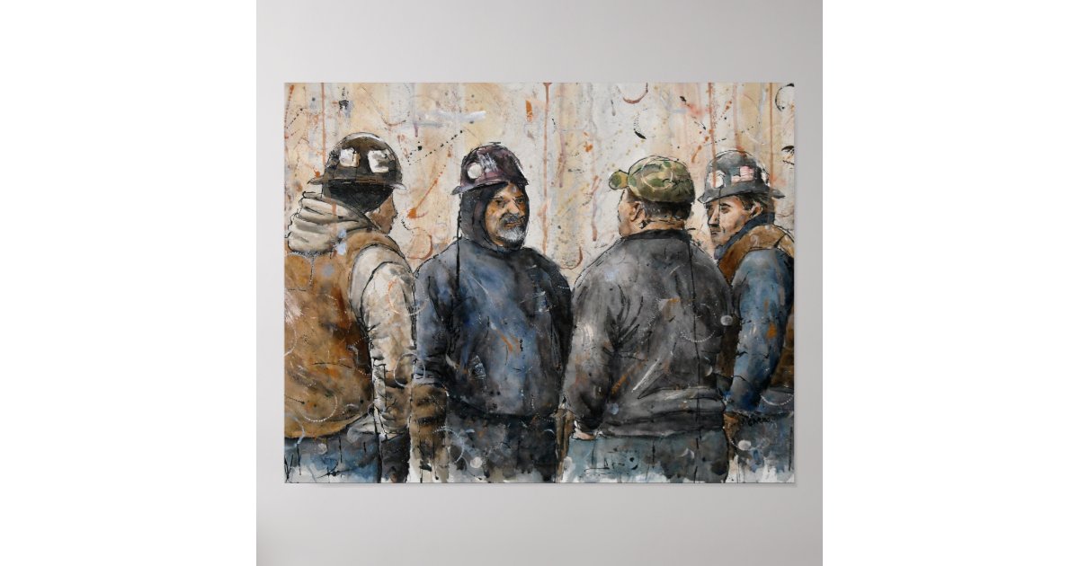 Men at Work Poster | Zazzle