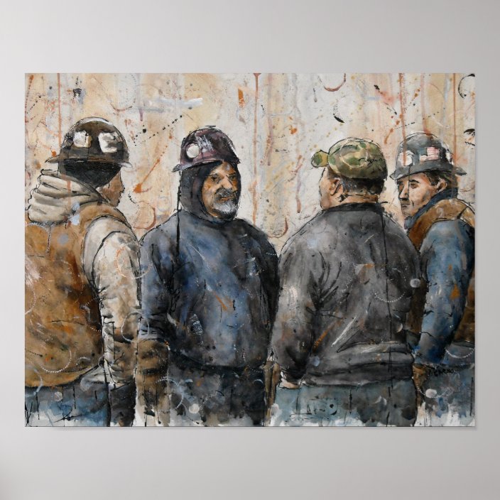 Men at Work Poster | Zazzle.com