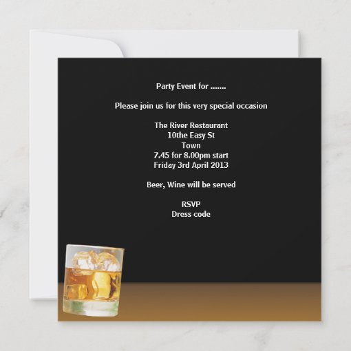 Men Birthday Party Beer Boys Night Out Invitation | Zazzle