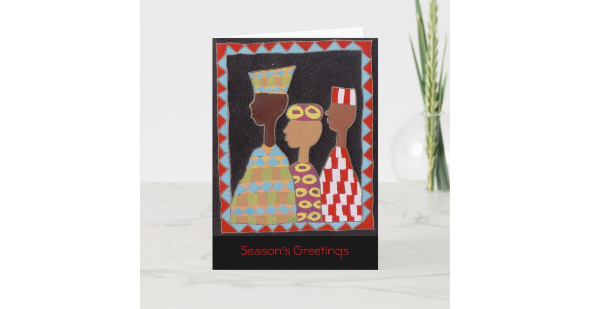 Men From Afar Greeting Card | Zazzle