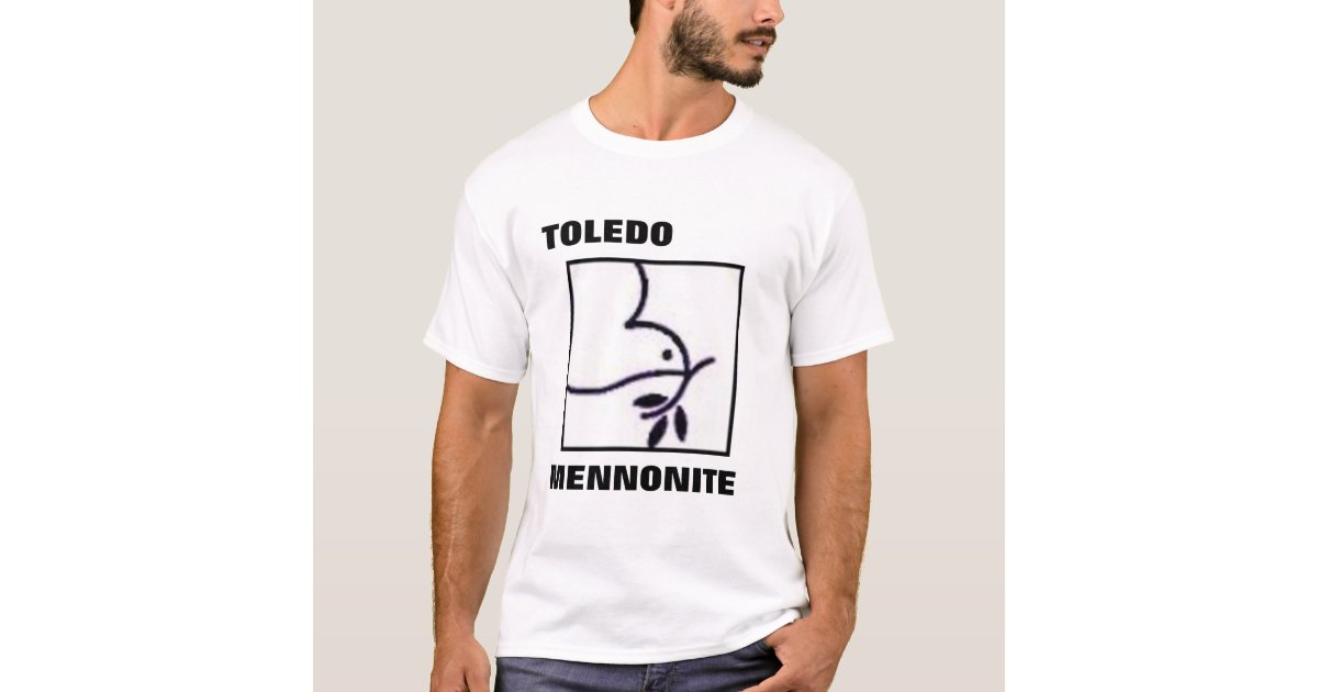 MENNONITE PEACE DOVE T-Shirt | Zazzle