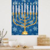 menorah poster | Zazzle