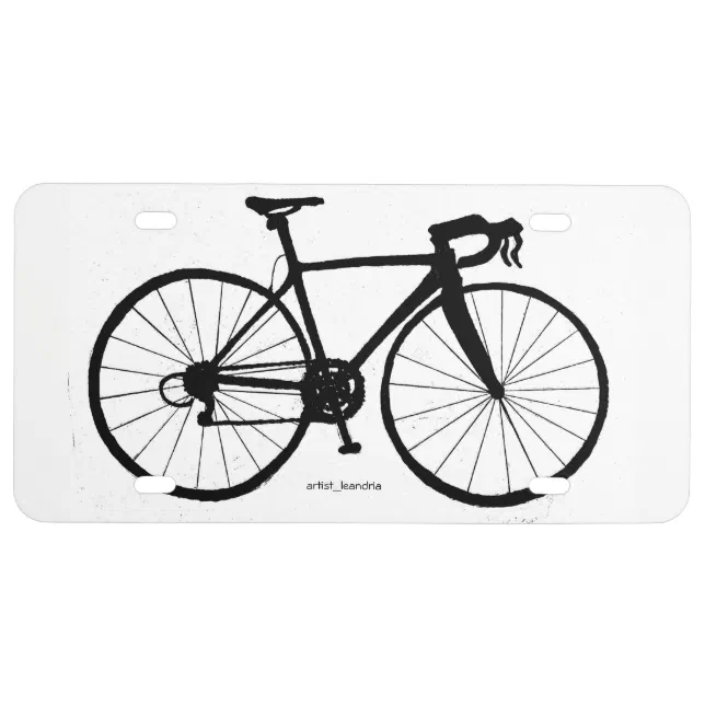 Men's Bicycle license plate | Zazzle