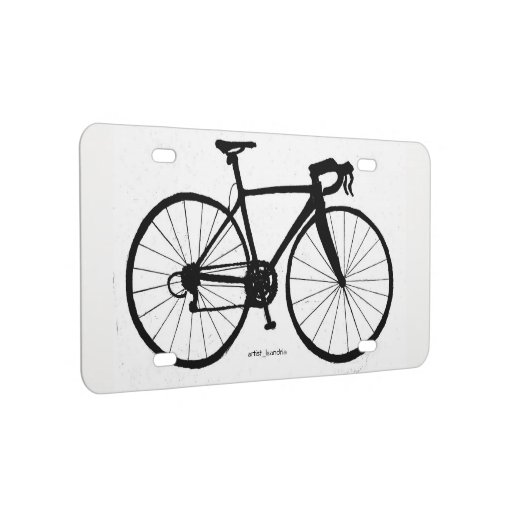 Men's Bicycle license plate | Zazzle