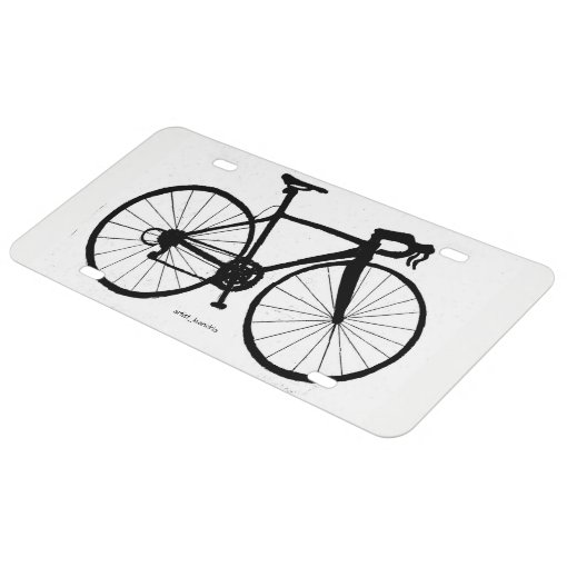 Men's Bicycle license plate | Zazzle