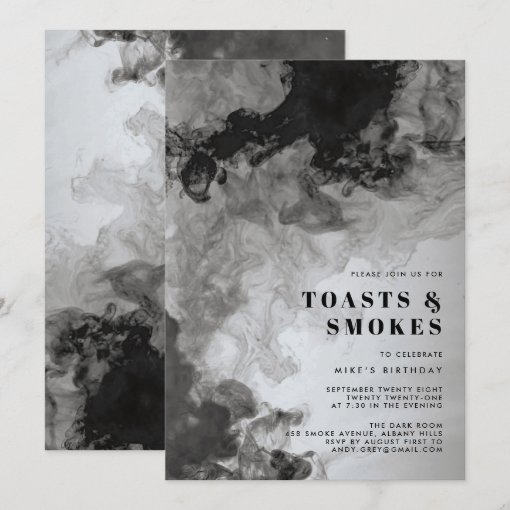 Mens Birthday Party Invitation | Zazzle