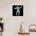 Mens Bodybuilding Poster | Zazzle