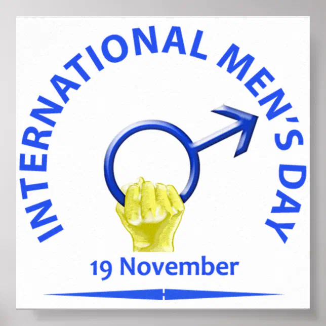 Men's Day Poster | Zazzle