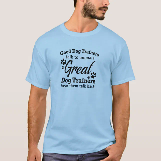 Men's Dog Trainer T-Shirt | Zazzle