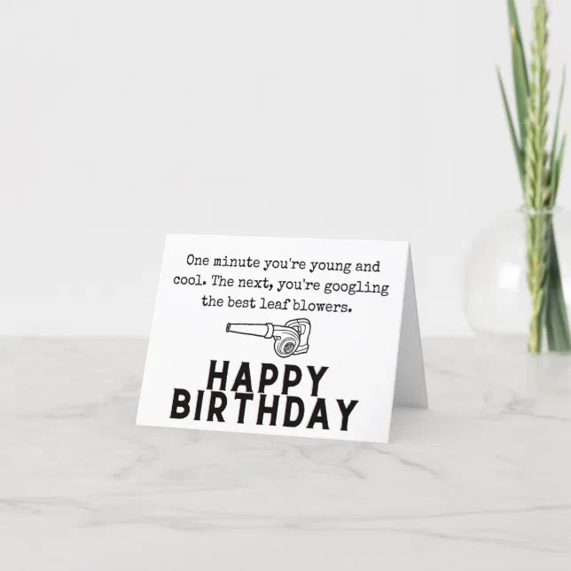 Men's Funny Birthday Card | Zazzle