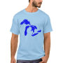 Men's Great Lakes logo graphic T-Shirt | Zazzle