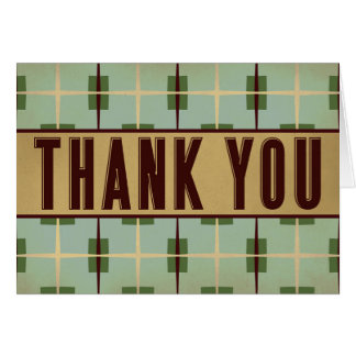 Masculine Thank You Note Cards | Zazzle
