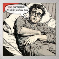 Men's Suffering 1950's Comic Poster | Zazzle