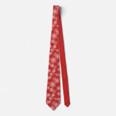 Men's Tie-Christmas Snowflakes Tie | Zazzle