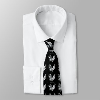 Men's Ties, Farm Animal Collection, Rooster Tie | Zazzle