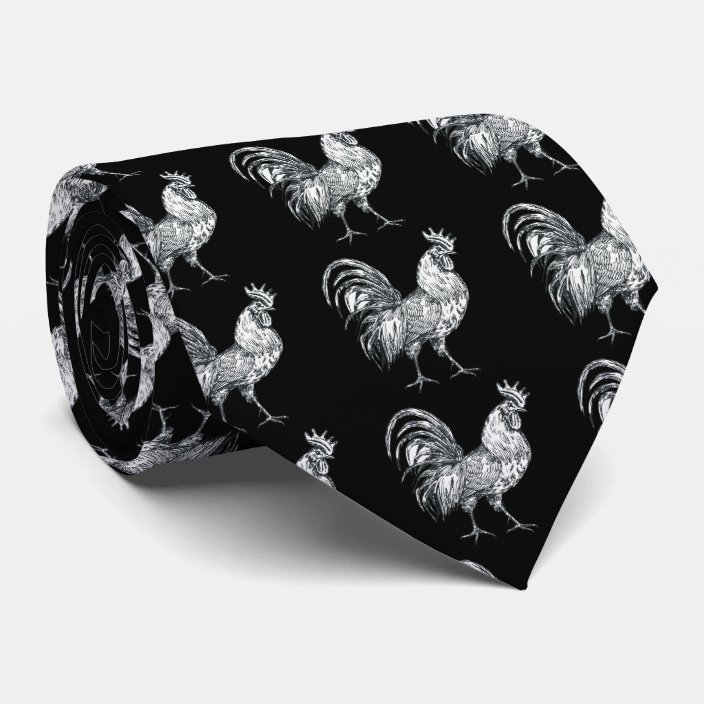 Men's Ties, Farm Animal Collection, Rooster Tie | Zazzle.com