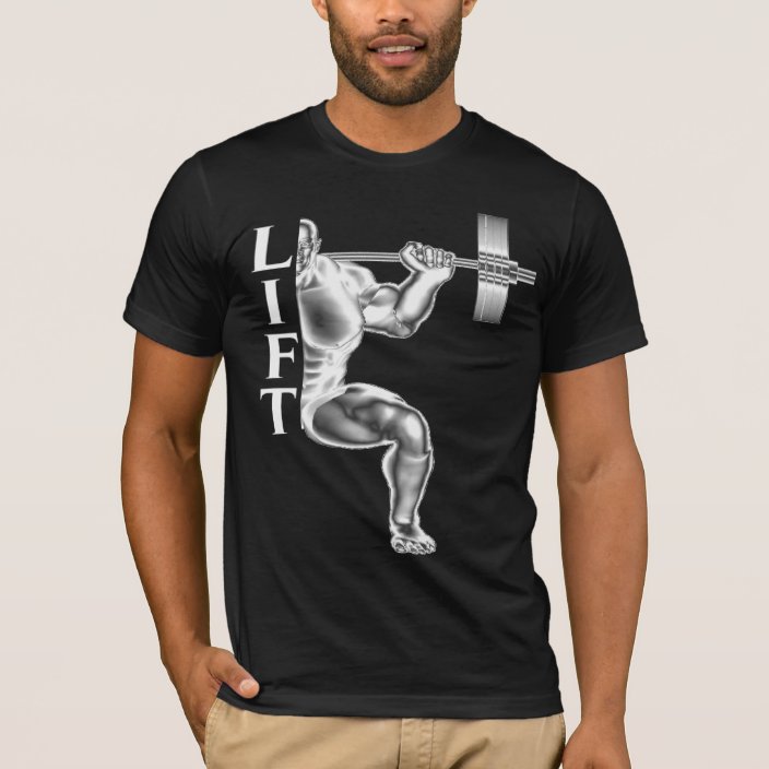 Mens Weightlifting T-Shirt | Zazzle.com