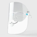 Men's White Beard Face Shield | Zazzle