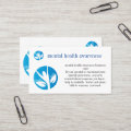 Mental Health Awareness Business Card | Zazzle
