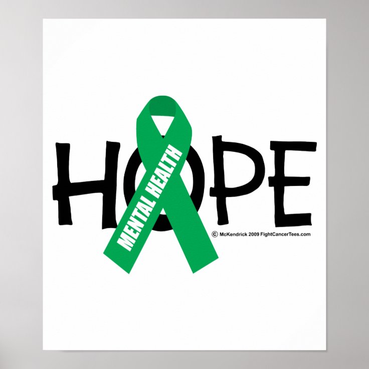 Mental Health Hope Poster | Zazzle