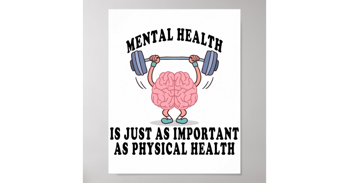 Mental Health Poster | Zazzle