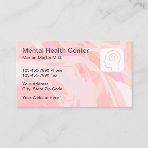 Psychotherapy Business Cards - Business Card Printing | Zazzle