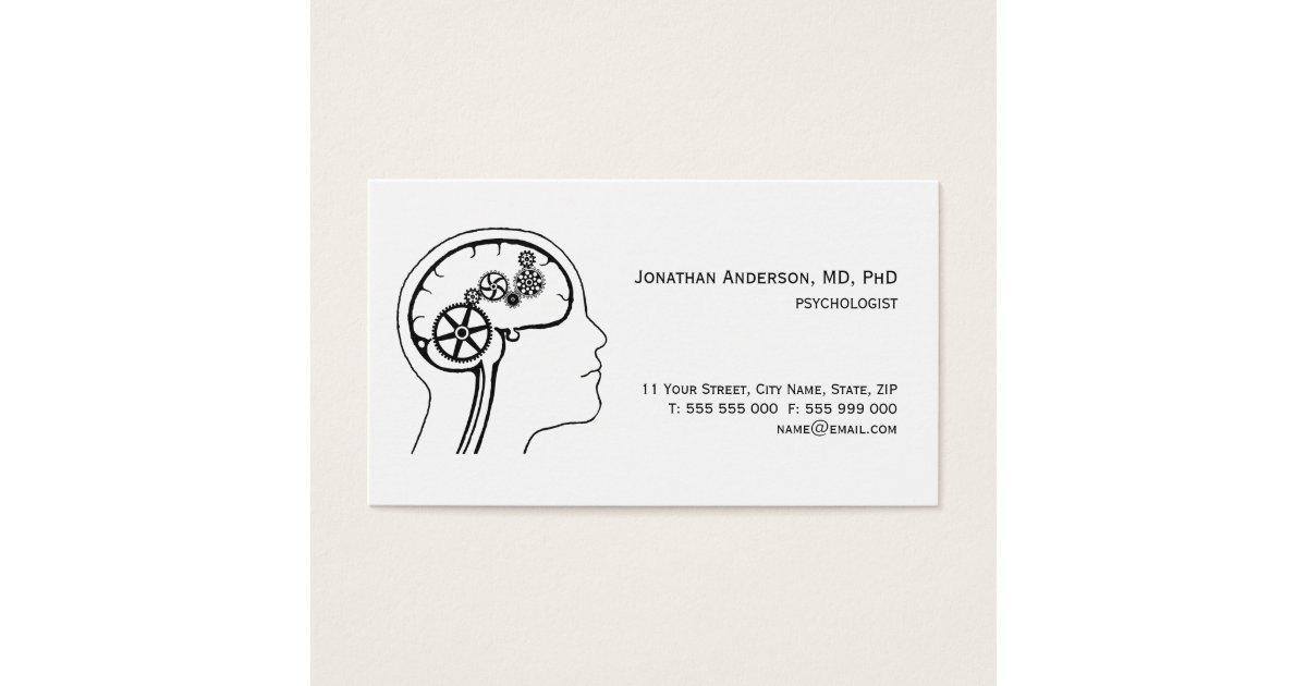 Mental Health / Psychologist business card | Zazzle.com