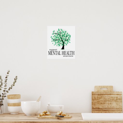 Mental Health Tree Poster | Zazzle