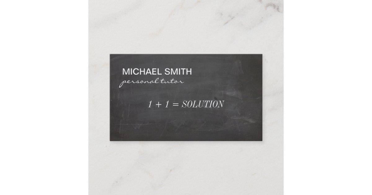 Mentor / Educator / Consultant Business Card | Zazzle